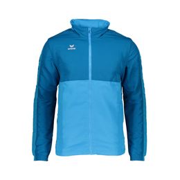 Erima Trainingsjacke Herren Gr&ouml;&szlig;e XXL blau / hellblau / wei&szlig;