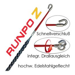 RUNPOTEC Kabelziehstrumpf RunpoZ 6-9mm 20273)