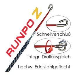 RUNPOTEC Kabelziehstrumpf RunpoZ 9-15mm 20274)