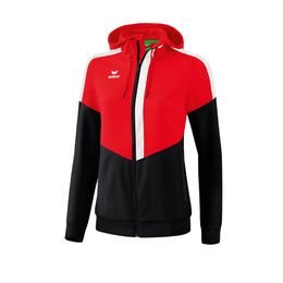 Erima Jacke Damen Gr&ouml;&szlig;e XS rot / schwarz / wei&szlig;