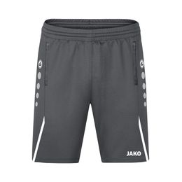 Jako Sportshorts 'Challenge' Jungen Gr&ouml;&szlig;e 140 grau / wei&szlig;
