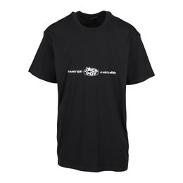 Mister Tee Shirt 'Every Spin Wins' Herren Gr&ouml;&szlig;e S smaragd / hellrot / schwarz / wei&szlig;