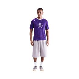 Nike T-Shirt 'T90 Energy' Herren Gr&ouml;&szlig;e M hellgrau / violettblau / rot / wei&szlig;