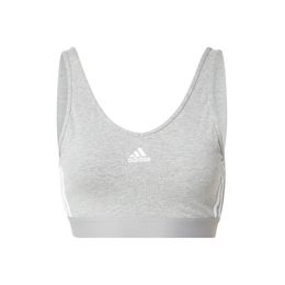adidas Sportswear Sport-BH 'Essentials' Damen Gr&ouml;&szlig;e XL/XXL graumeliert / wei&szlig;