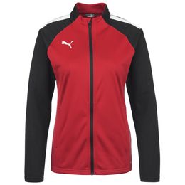 Puma Trainingsjacke 'Team Liga' Damen Gr&ouml;&szlig;e XS dunkelrot / wei&szlig;