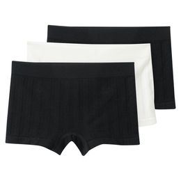 Yigga 3 M&auml;dchen Seamless-Pantys mit Rippstruktur