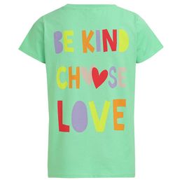 Gina Damen T-Shirt mit Message-Print