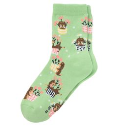 Gina Benotti 1 Paar Damen Socken mit Fun-Motiv