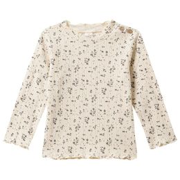 Topomini Baby Langarmshirt mit floralem Muster