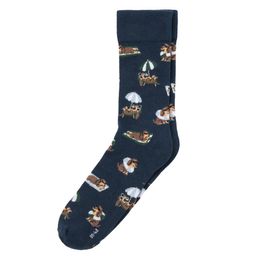 VanVaan 1 Paar Herren Socken mit Fun-Motiv