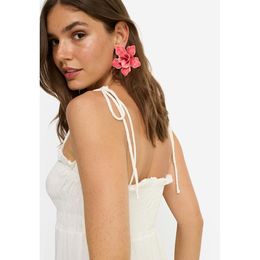 LSCN BY LASCANA Minikleid beige Gr. 42 f&uuml;r Damen. Mit ohne Ausschnitt. Figurumspielend. Nachhaltig.