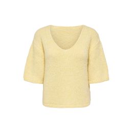 Jacqueline de Yong JDY Pullover 'JDYLinea' Damen Gr&ouml;&szlig;e S hellgelb