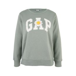 GAP Petite Sweatshirt Damen Gr&ouml;&szlig;e XS gelb / pastellgr&uuml;n / wei&szlig;
