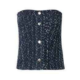 Iro Top 'VANNY' Damen Gr&ouml;&szlig;e XS/S blue denim / dunkelblau
