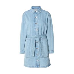 Calvin Klein Jeans Kleid Damen Gr&ouml;&szlig;e 34 hellblau Sommerkleid