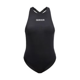 Calvin Klein Underwear Swimsuit 'INTENSE POWER' female size XXL Black / White