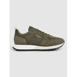 Pepe Jeans Footwear Sneakers "Ari Soft" in Khaki - 39% | Gr&ouml;&szlig;e 41 | Herrensneakers