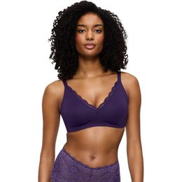 Triumph B&uuml;gelloser BH in Aubergine - 49% | Gr&ouml;&szlig;e 85F | Damen-bhs