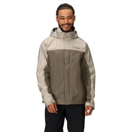 Marmot Regenjacke "PreCip Eco" in Beige/ Taupe - 50% | Gr&ouml;&szlig;e XXL | Herren-outdoorjacken