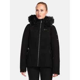 Kilpi Ski-/ Snowboardjacke "Emilin" in Schwarz - 76% | Gr&ouml;&szlig;e 36 | Damen-outdoorjacken