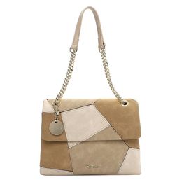 Tamaris Schultertasche "Gilda" in Beige/ Creme - (B)27 x (H)21 x (T)8 cm - 61% | Damen-taschen