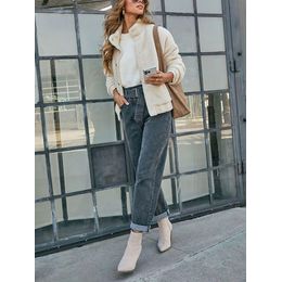 LA Angels Fleecejacke in Creme - 56% | Gr&ouml;&szlig;e M | Damenjacken