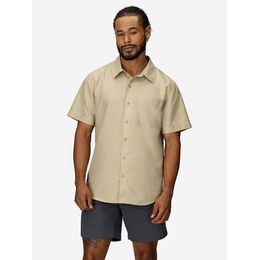 Marmot Funktionshemd "AirExchange" in Beige - 70% | Gr&ouml;&szlig;e M | Herren-plussize