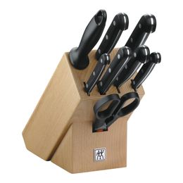 Zwilling TWIN Gourmet 9-tlg, Messerblockset, Natur