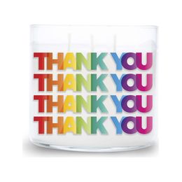 Colonial Candle Duftkerze "Thank You" in Bunt - 411 g - 49% | Kerzen-vasen