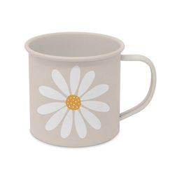 PPD Jumbotasse "Happy Flower" in Beige - 400 ml - 15% | Gedeckter-tisch