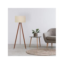 Scandinavia Concept Standleuchte in Beige/ Braun - (H)140 x &Oslash; 38 cm - 66% | Stehleuchten
