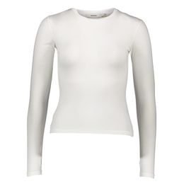 Pangaia Longsleeve "365 Cotton-Stretch" in Wei&szlig; - 78% | Gr&ouml;&szlig;e XXL | Damen-tops