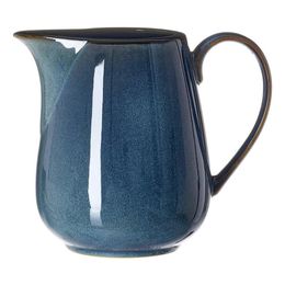 Ritzenhoff Breker Krug Bali, Blau, Keramik, 1,2 L, 14x17x20 cm, Kaffee & Tee, Kannen, Karaffen