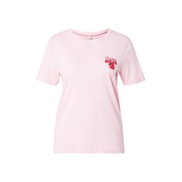 Only T-Shirt 'ONLKITA' Damen Gr&ouml;&szlig;e XL rosa / hellpink / rot / wei&szlig;