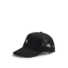 Hugo Herren Hugo Baseball Cap &raquo;Marsel Trucker SL&laquo; mit Allover-Logostickerei