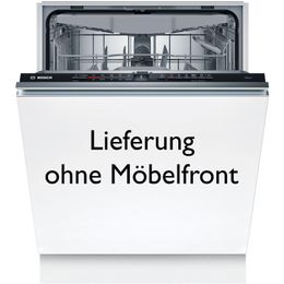 Bosch vollintegrierbarer Geschirrsp&uuml;ler Serie 2 &raquo;SMV2HVX02E&laquo; 14 Ma&szlig;gedecke Infolicht auf dem Boden & Flexibilit&auml;t dank VarioSchublade silber Extra 