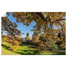 Artland Wandbild &raquo;Kr&ouml;peliner Tor in der Hansestadt Rostock&laquo; Geb&auml;ude 1 Stk. tlg. als Alubild, Leinwandbild, Poster, Wandaufkleber in verschied. Gr&ouml;&szlig;en Papier