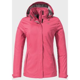 Sch&ouml;ffel Sch&ouml;ffel Damen Outdoorjacke &raquo;Jacket Gmund L&laquo; mit Kapuze pink 46