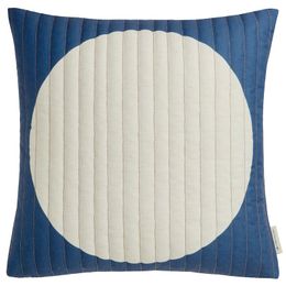 Tom Tailor HOME Dekokissen &raquo;Circle&laquo; mit graphischen Steppungen blau Obermaterial: 92% Polyester, 8% Leinen