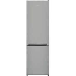 Beko K&uuml;hl-/Gefrierkombination &raquo;RCSA300K40SN&laquo; 181,3 cm hoch 54 cm breit silber Flaschenregal