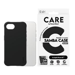 CARE by PanzerGlass Handyh&uuml;lle &raquo;Fashionable Case Samba mit MagSafe&laquo; Backcover, Schutzh&uuml;lle, Handyschutzh&uuml;lle, Case, Schutzcase, sto&szlig;fest schwarz 