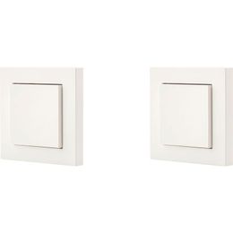 eve Schalter &raquo;Light Switch (HomeKit) 2er Pack&laquo; Packung, 2 Stk. tlg. wei&szlig; Kunststoff Bluetooth & Thread