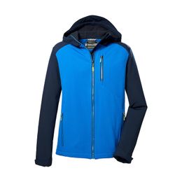 Killtec Herren Softshelljacke &raquo;KOS 265 MN SFTSHLL JCKT&laquo; Softshelljacke: wasser- und windabweisend, verstellbar, reflektierend blau XL