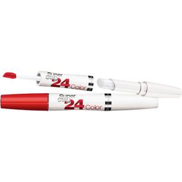 Maybelline New York Damen Maybelline NEW YORK Lippenstift &raquo;SUPER STAY 24H LIPPENSTIFT&laquo; f&uuml;r perfekten Halt &ndash; bis zu 24H lang rot