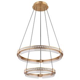 Globo LIGHTING LED Pendelleuchte &raquo;BLONDIE&laquo; LED-Modul H&auml;ngelampe/H&auml;ngeleuchte/Wohnzimmer/Esstisch/elegant