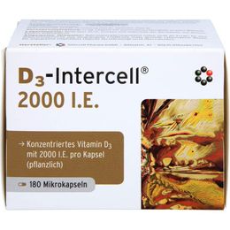 INTERCELL-Pharma GmbH D3-INTERCELL 2.000 I.E. Kapseln 180 St