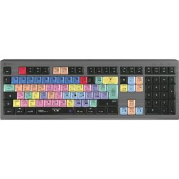 LogicKeyboard Tastatur &raquo;Adobe Premiere Pro CC Astra 2 DE (Mac)&laquo; (USB-Anschluss Ziffernblock) bunt Entwickelt f&uuml;r Adobe Premiere Pro CC, Kompatibel mit macOS