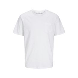 Jack & Jones Jack & Jones Herren T-Shirt &raquo;JJJAKE TAMPA POCKET TEE SS CREW NECK&laquo; wei&szlig; S