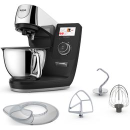 Tefal K&uuml;chenmaschine &raquo;QB960D I-Coach Touch Pro&laquo; 25 Automatikprogramme, intuitives digitales Coaching, Waage schwarz K&uuml;chenmaschine