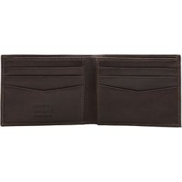 Levi's Levi's Unisex Geldb&ouml;rse &raquo;LEVI'S CASUAL CLASSICS HUNTE COIN BIFOLD - BATWIN&laquo; im praktischem Format Geldbeutel Portemonnaie Herrenb&ouml;rse Leder braun